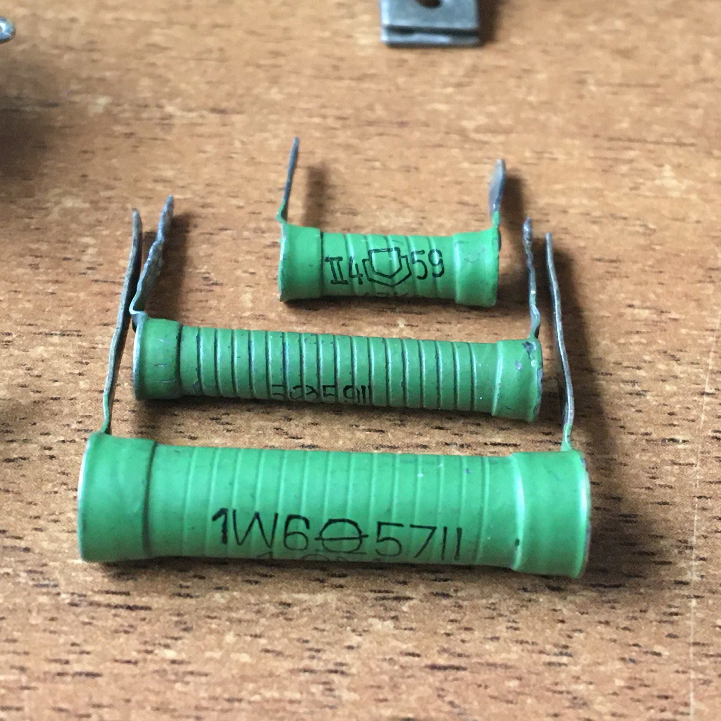 1950s. Large Lot of Vintage Radio Parts - Resistors Variable Capacitors ...