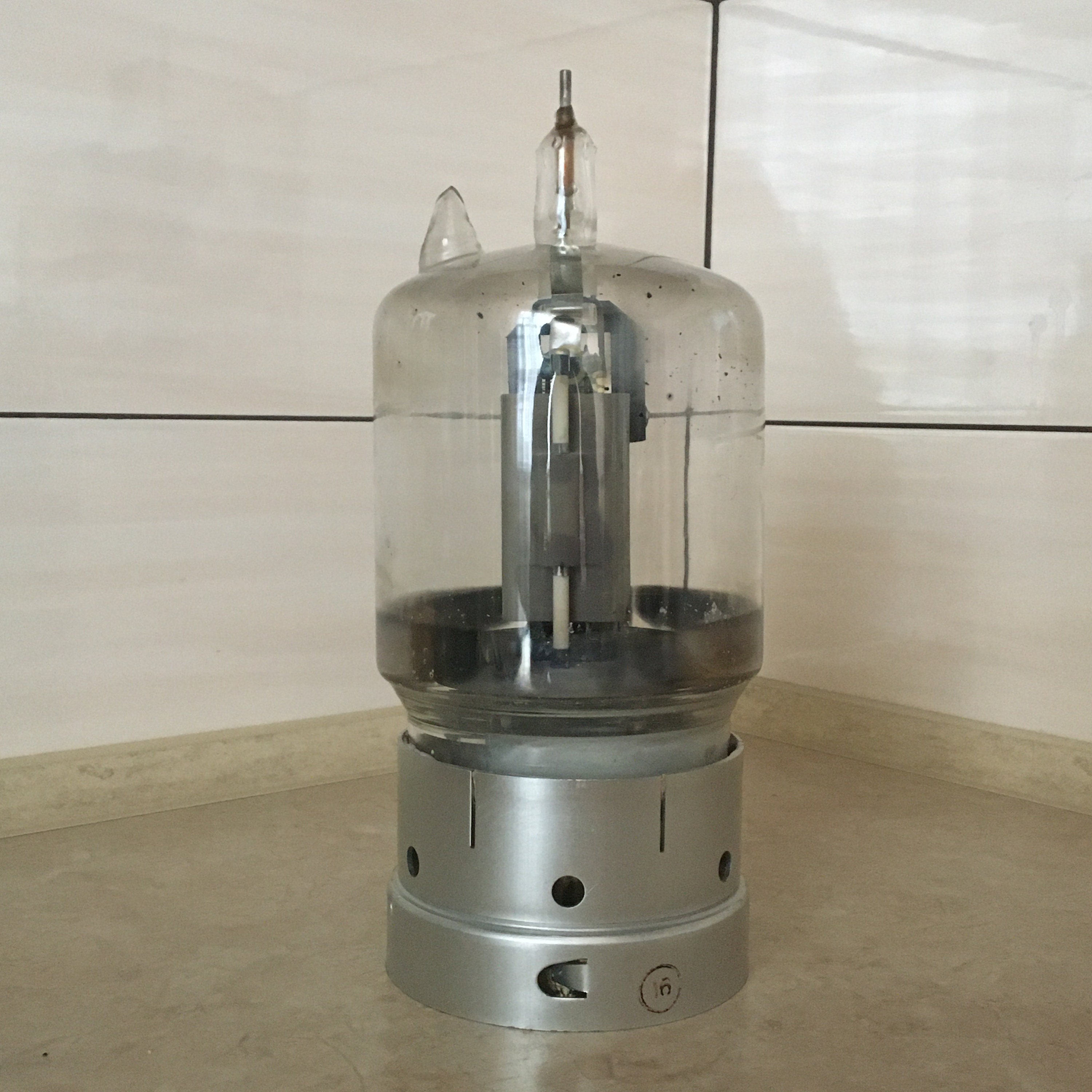 1968 RARE Extra Large Vacuum Tube Radio Tube for Arts Crafts Steampunk ...