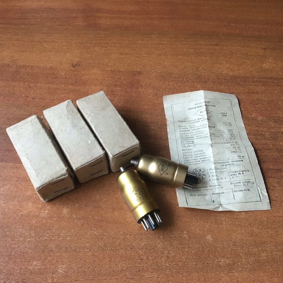 1950s. SB242, 2K2M Rare Radio Tubes/vacuum Tubes/retro Radio Tubes ...