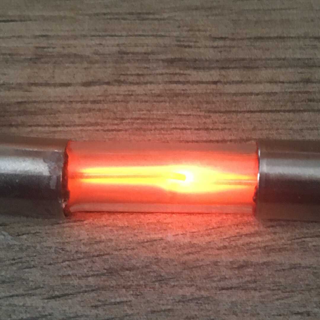 Vintage Neon Indicator Lamp Tube Nixie Tubes Gas-discharge Glow ...