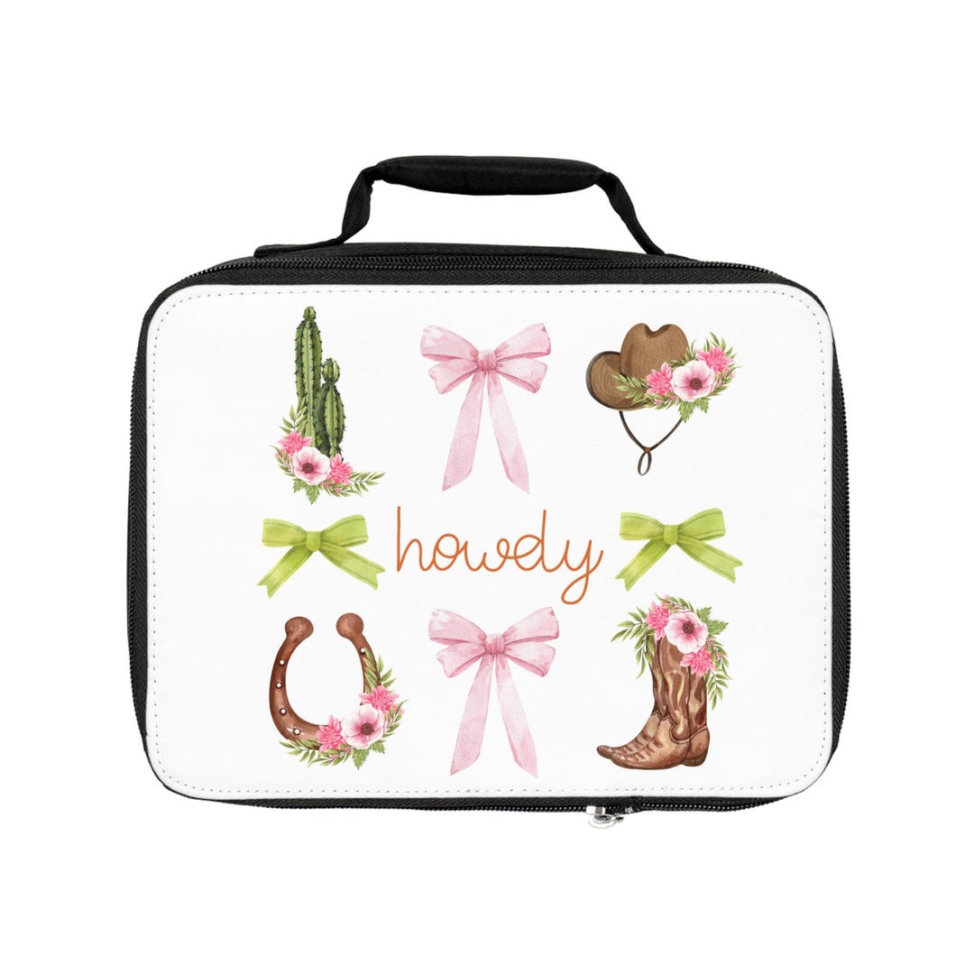 Howdy Floral Western Lunch Bag - Etsy