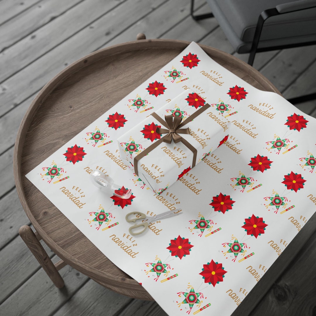 Feliz Navidad Pinata Christmas Wrapper - Etsy