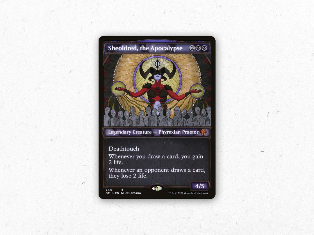 Sheoldred, the Apocalypse Showcase Proxy Highest Quality MTG Proxy - Etsy Sheoldred, the Apocalypse Showcase Proxy Highest Quality MTG Proxy - Etsy