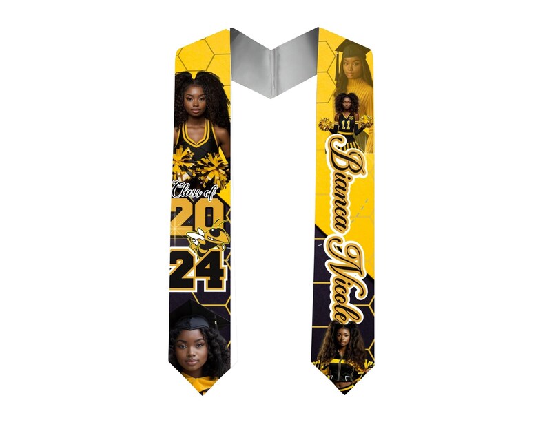 Yellow Grad Digital Collection (6 Pcs Canva Editable Design and ...