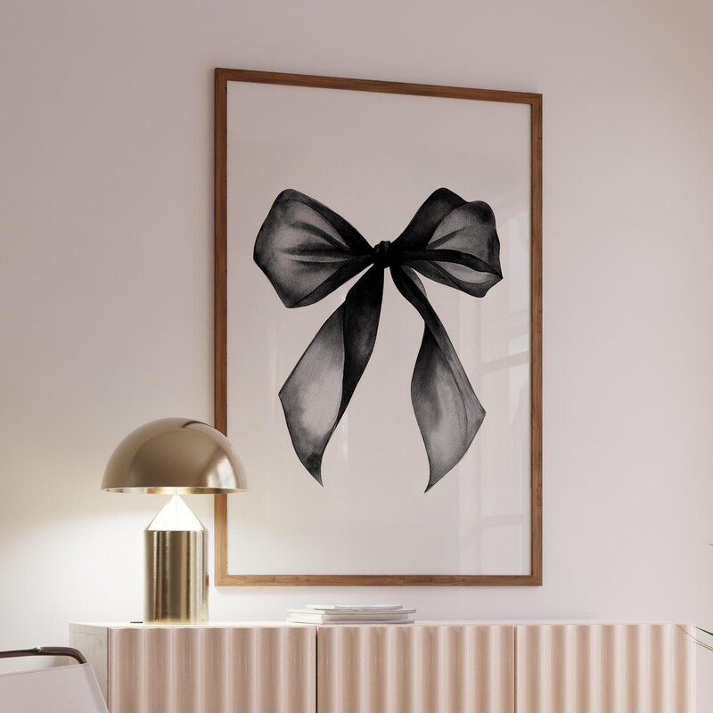 Vintage Bows Wallpaper - Etsy