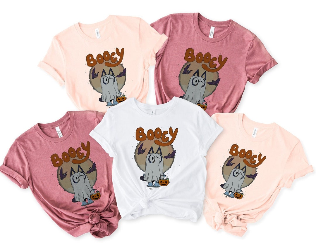 Disney Bluey Goth Punk Deathmetal Halloween Tee Cotton Sizes up to 5XL ...