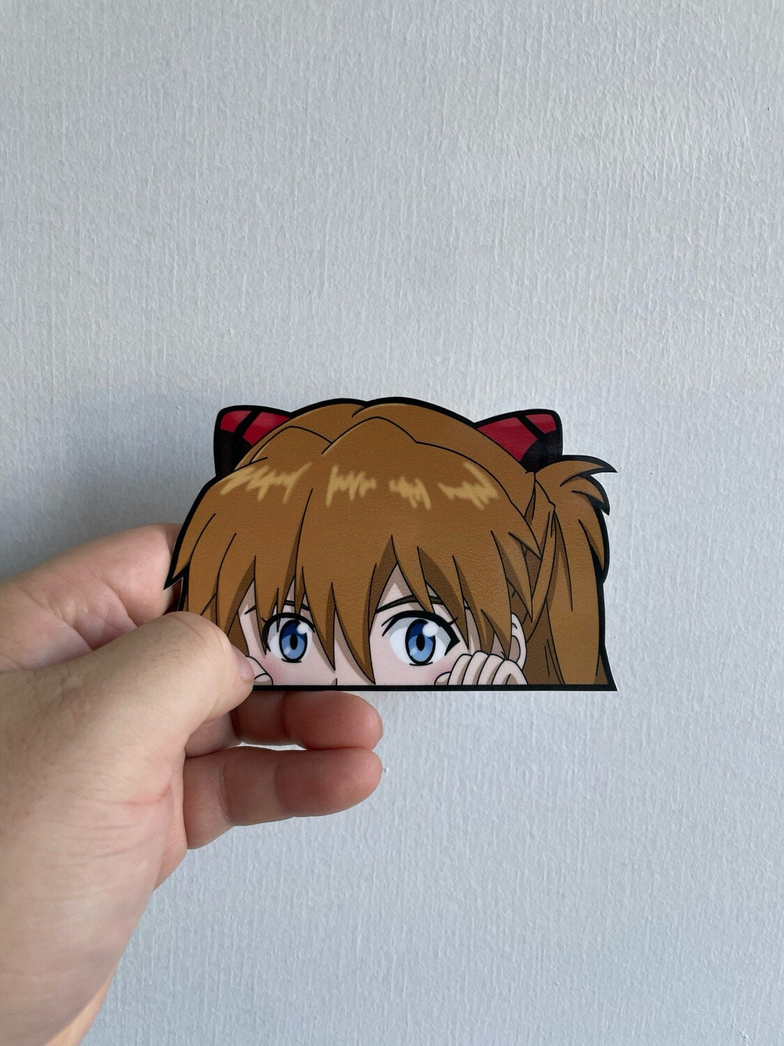 Asuka Peeker Sticker - Etsy