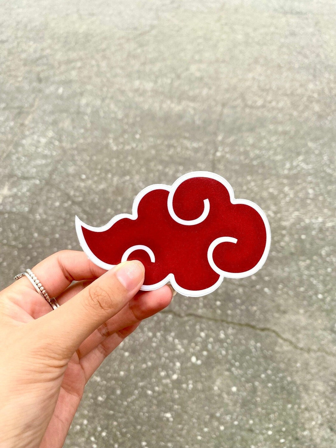 Red Cloud Sticker - Etsy