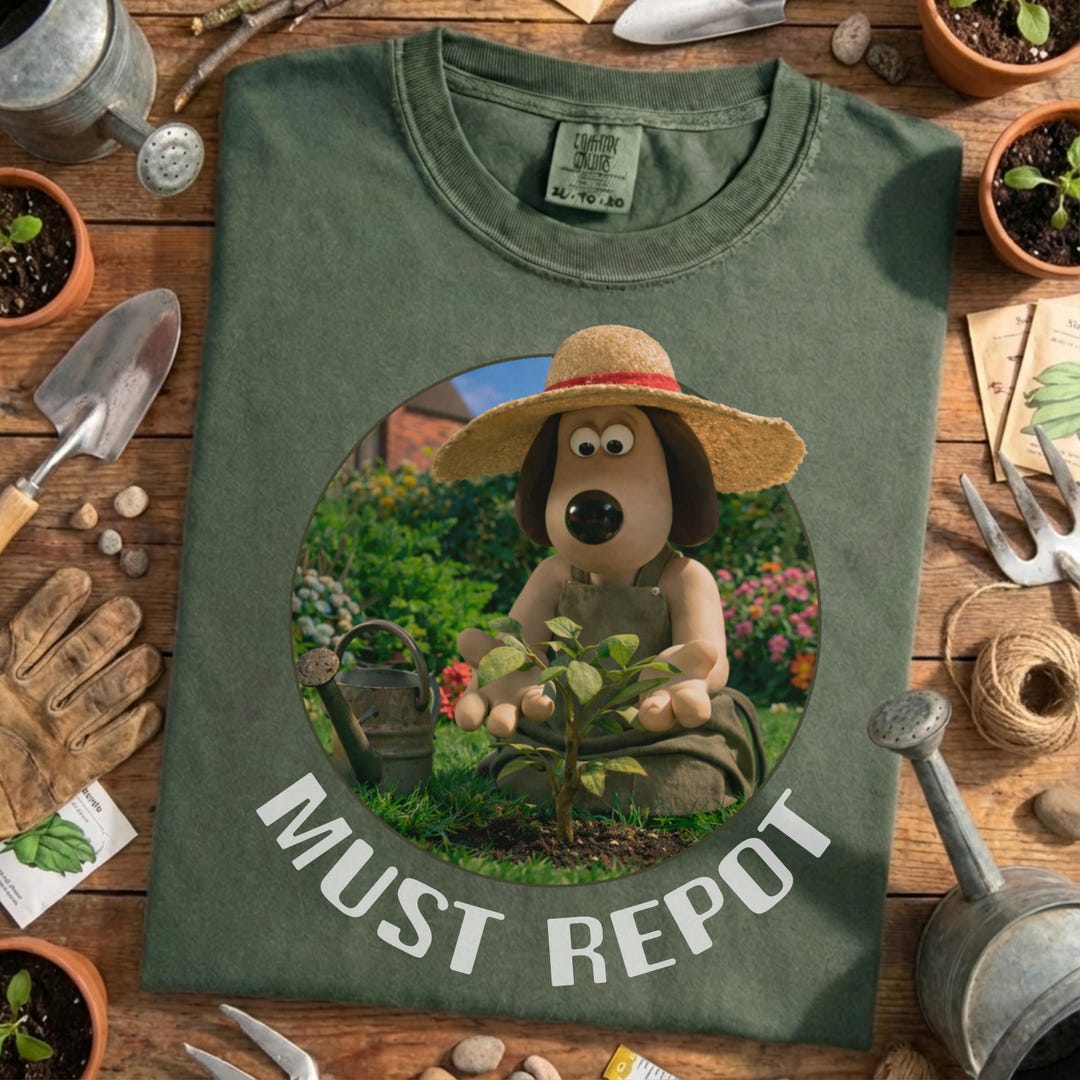 Gardening Gromit Shirt - Plant Lover Comfort Colors Tee, Funny ...