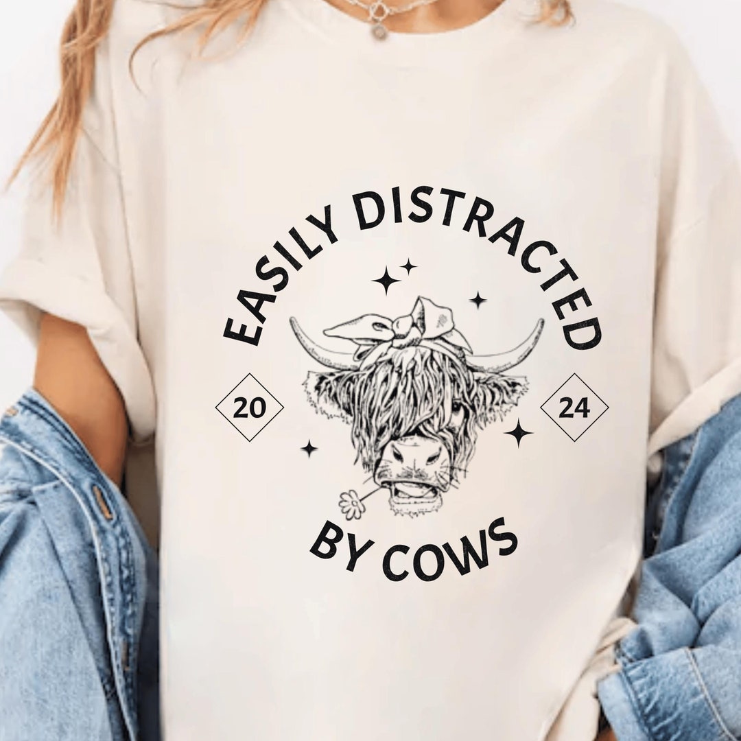 Highland Cow Shirt Designs, Animal Farming Shirt, Cow Shirt Comfort ...