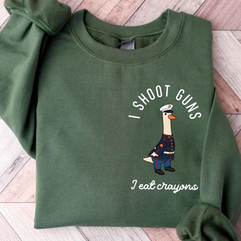 Silly Goose Marine Shirt - Funny USMC Gift, Veteran Military Humor ...