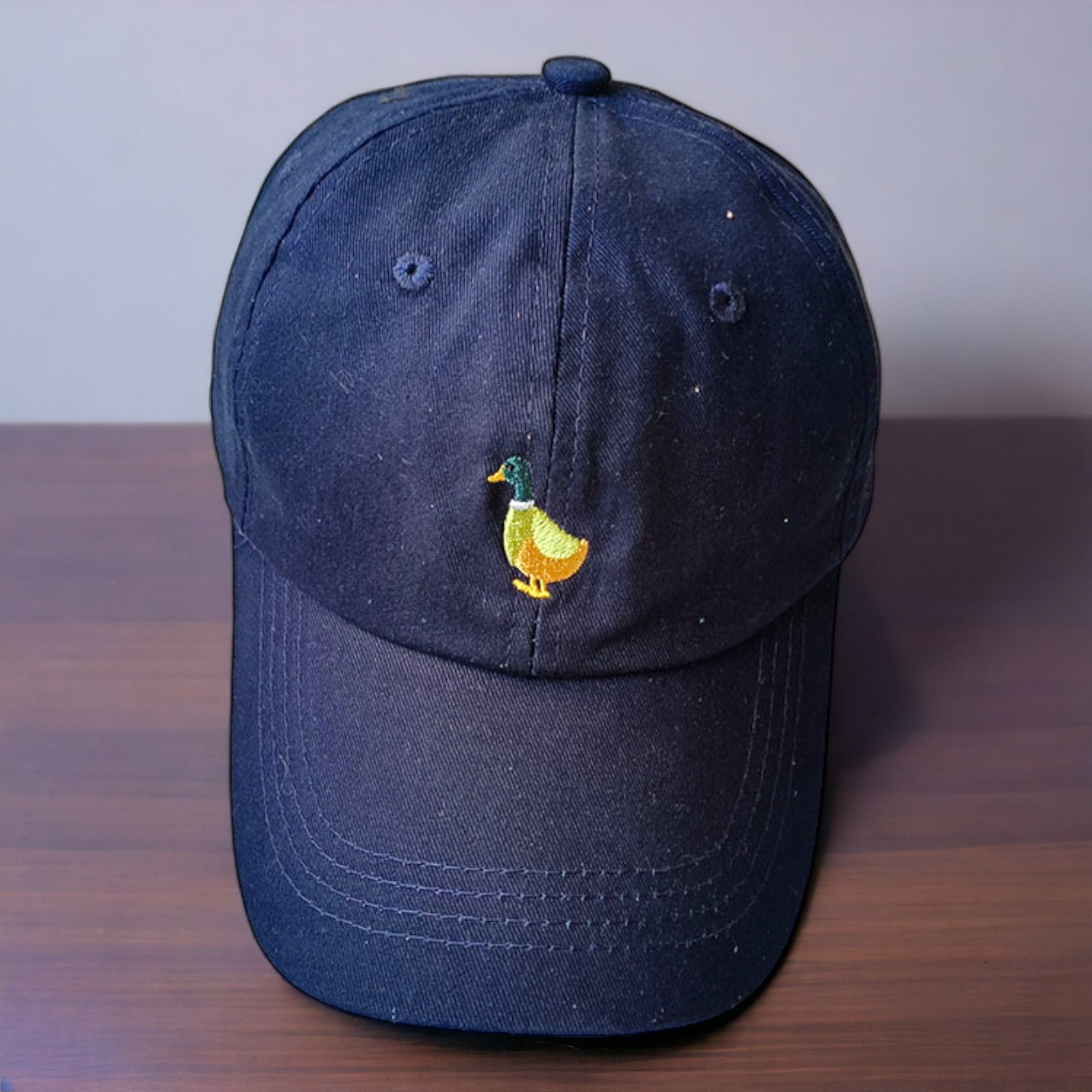 Duck Embroidered Hat Great for Hiking and Fishing Cute Bird Watcher ...