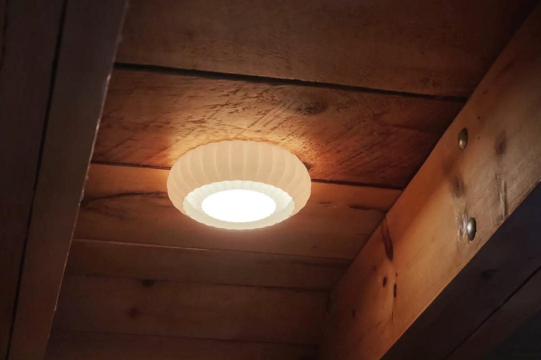 Peony Recessed Light Shade 4 Inch: Decorative LED Can Light Cover (no ...