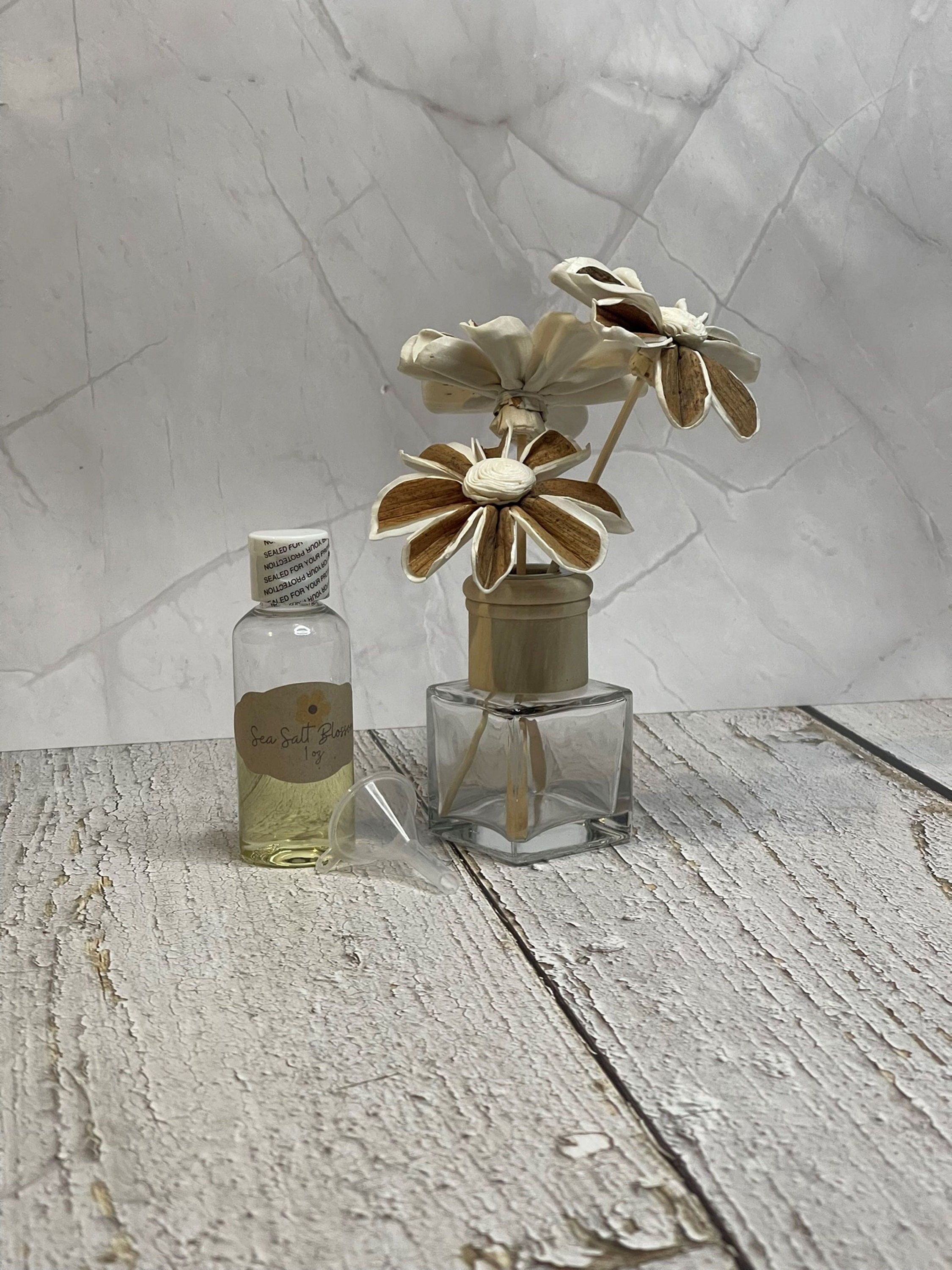 Crown of Thorns Diffuser Wood Flower Diffuser Home Décor Aromatherapy ...