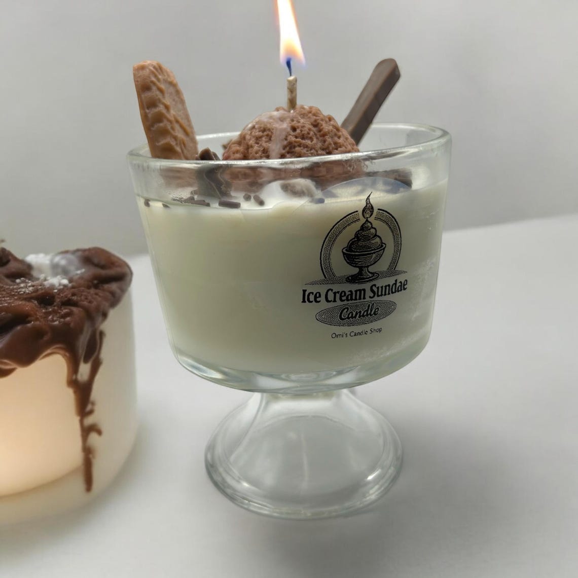 Ice Cream Sundae Candle - Amazing Scents - Etsy