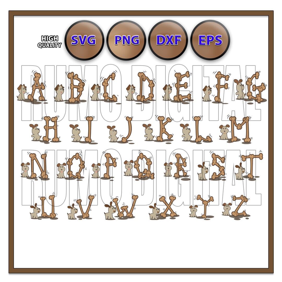 Cute Animal Alphabet Clipart Bundle Transparent PNG, Bundle Clipart ...