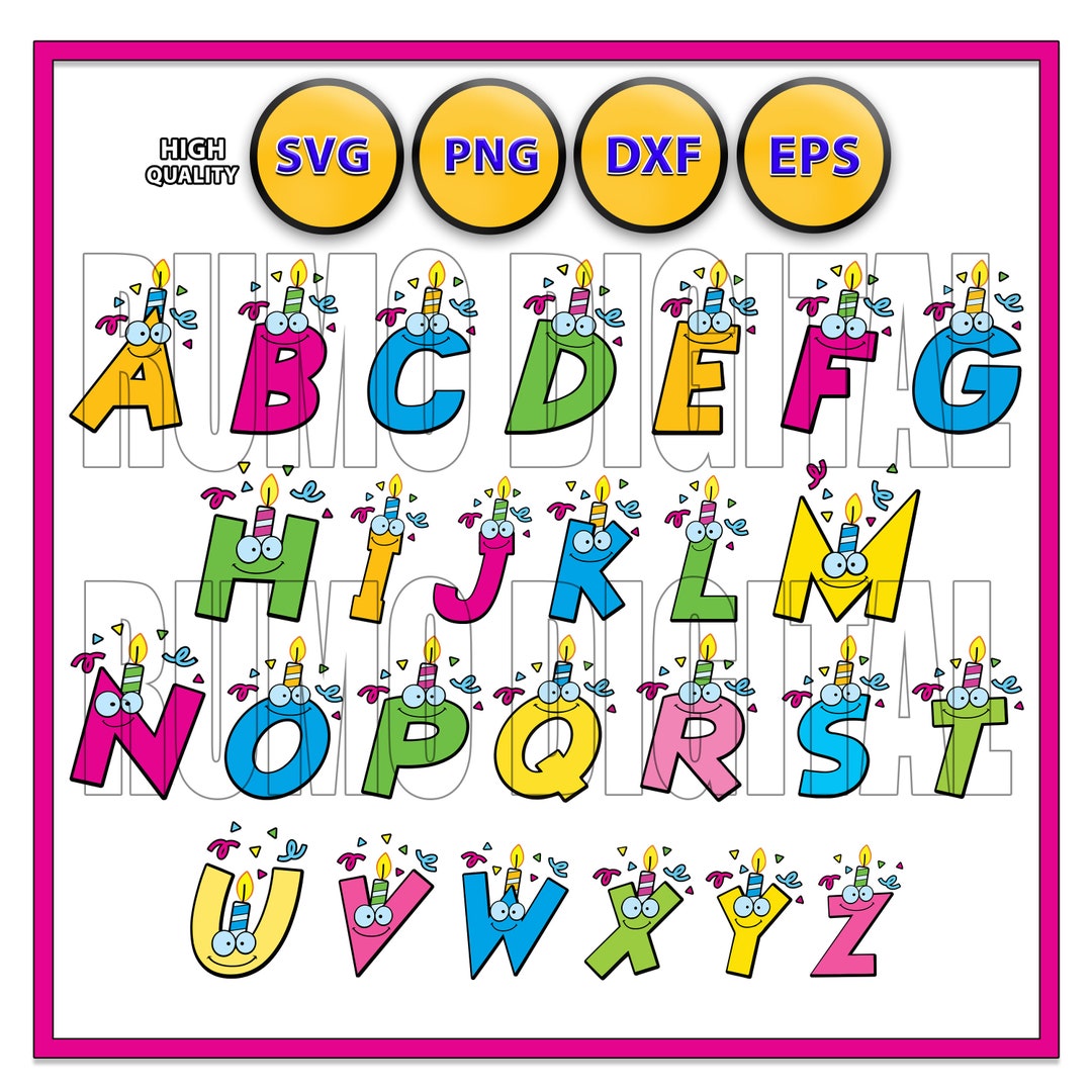 Alphabet Emoji Face PNG, Smiley Face Letters, Cute Alphabet PNG ...