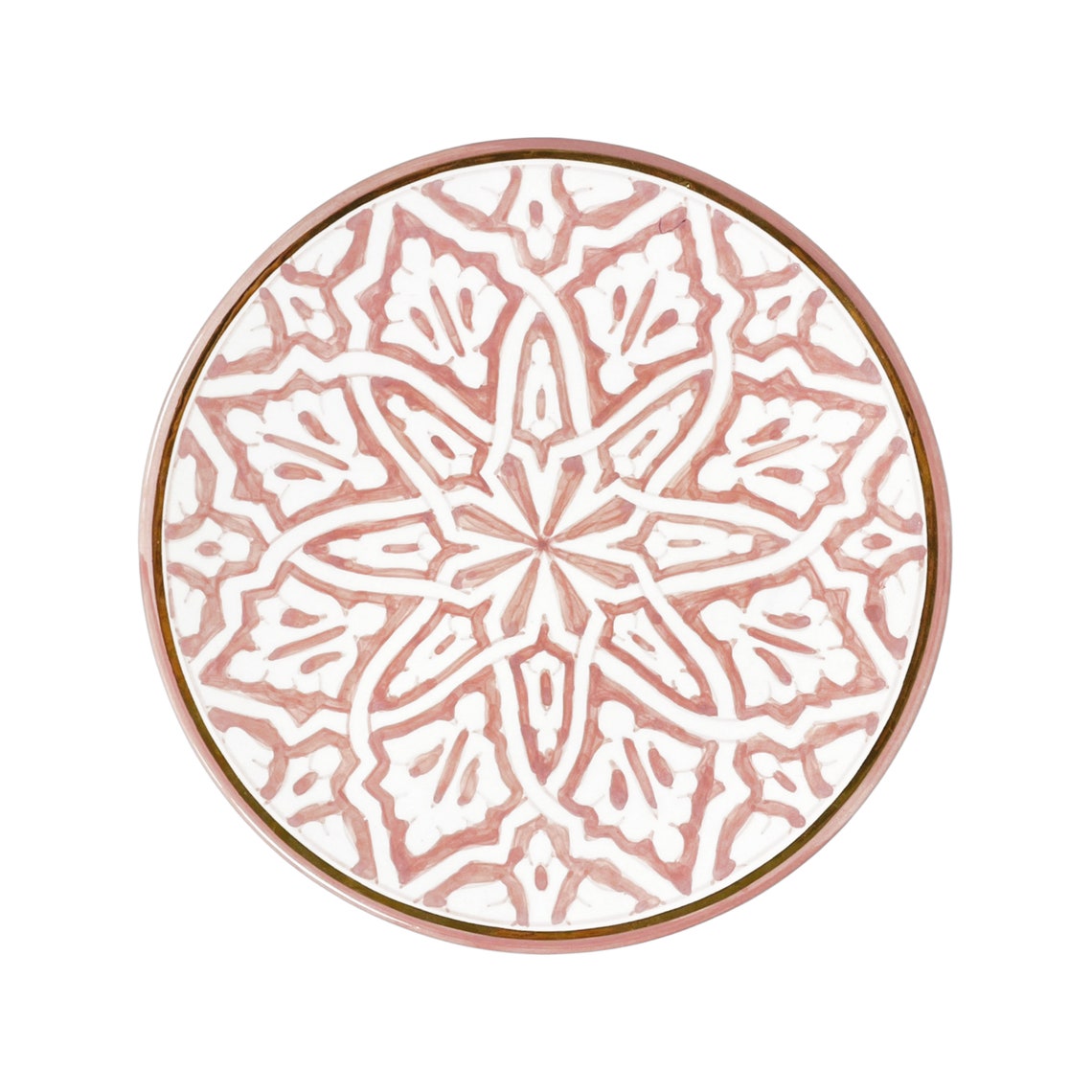 Authentic Moroccan Handmade Dining Plates Elegant Ceramic Tableware ...
