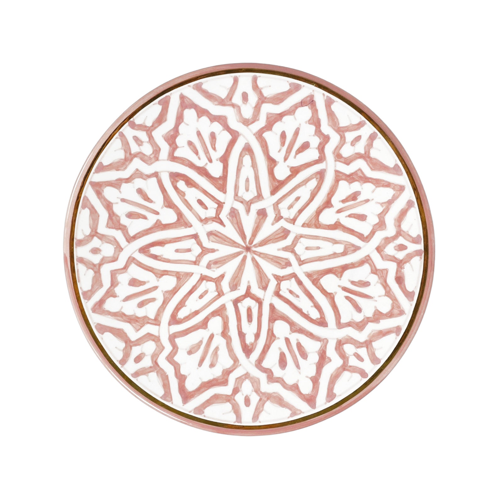 Authentic Moroccan Handmade Dining Plates Elegant Ceramic Tableware ...