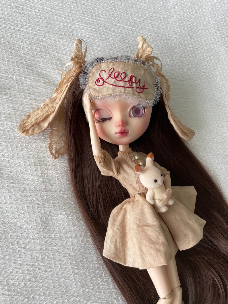 OOAK Full Custom Pullip Doll natural Skin Original Sleepygirldolls Face ...