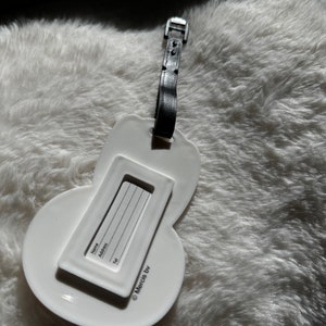 Miffy Luggage Tag - White or Black - Etsy