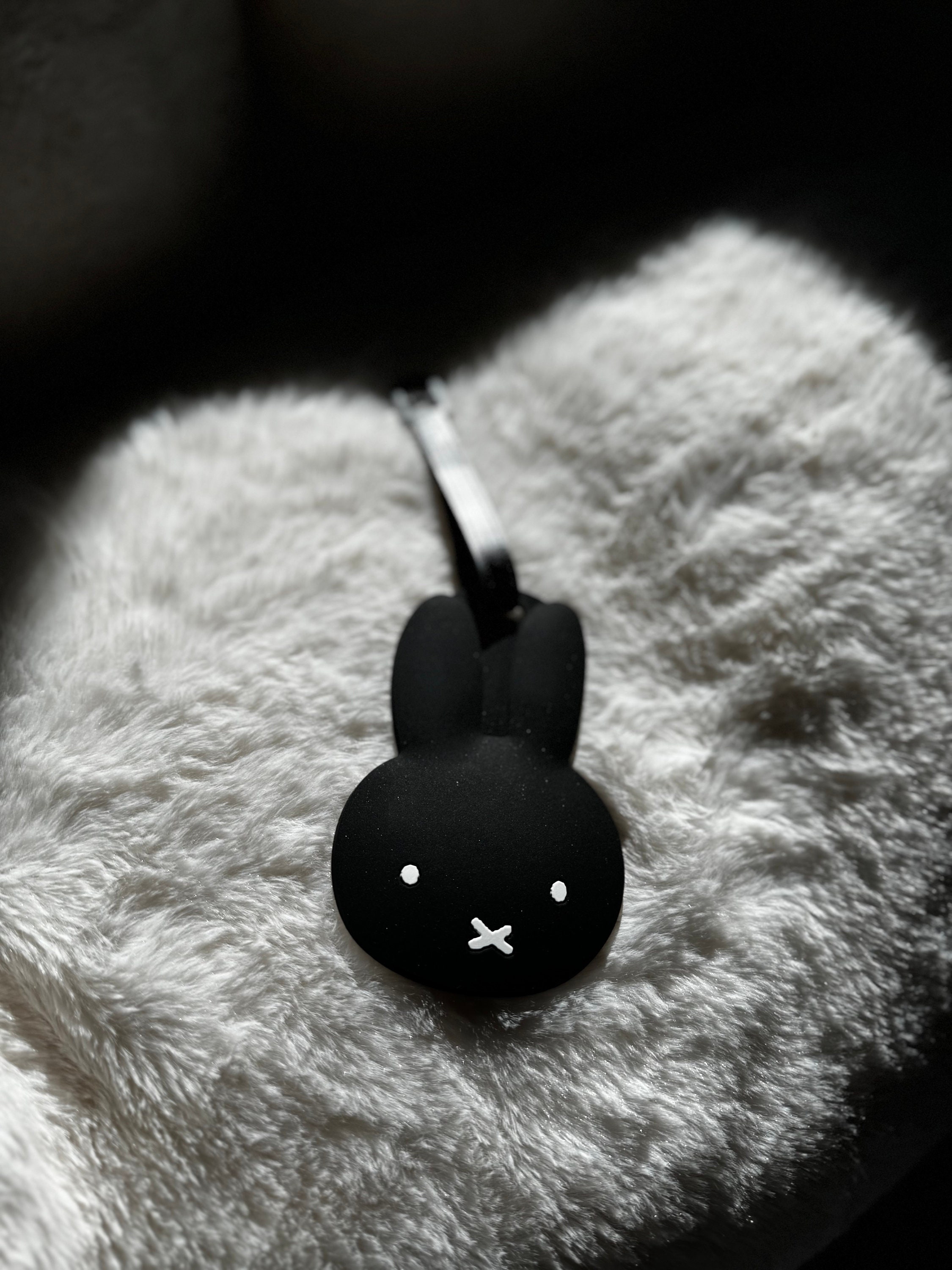 Miffy Luggage Tag - Black - Etsy