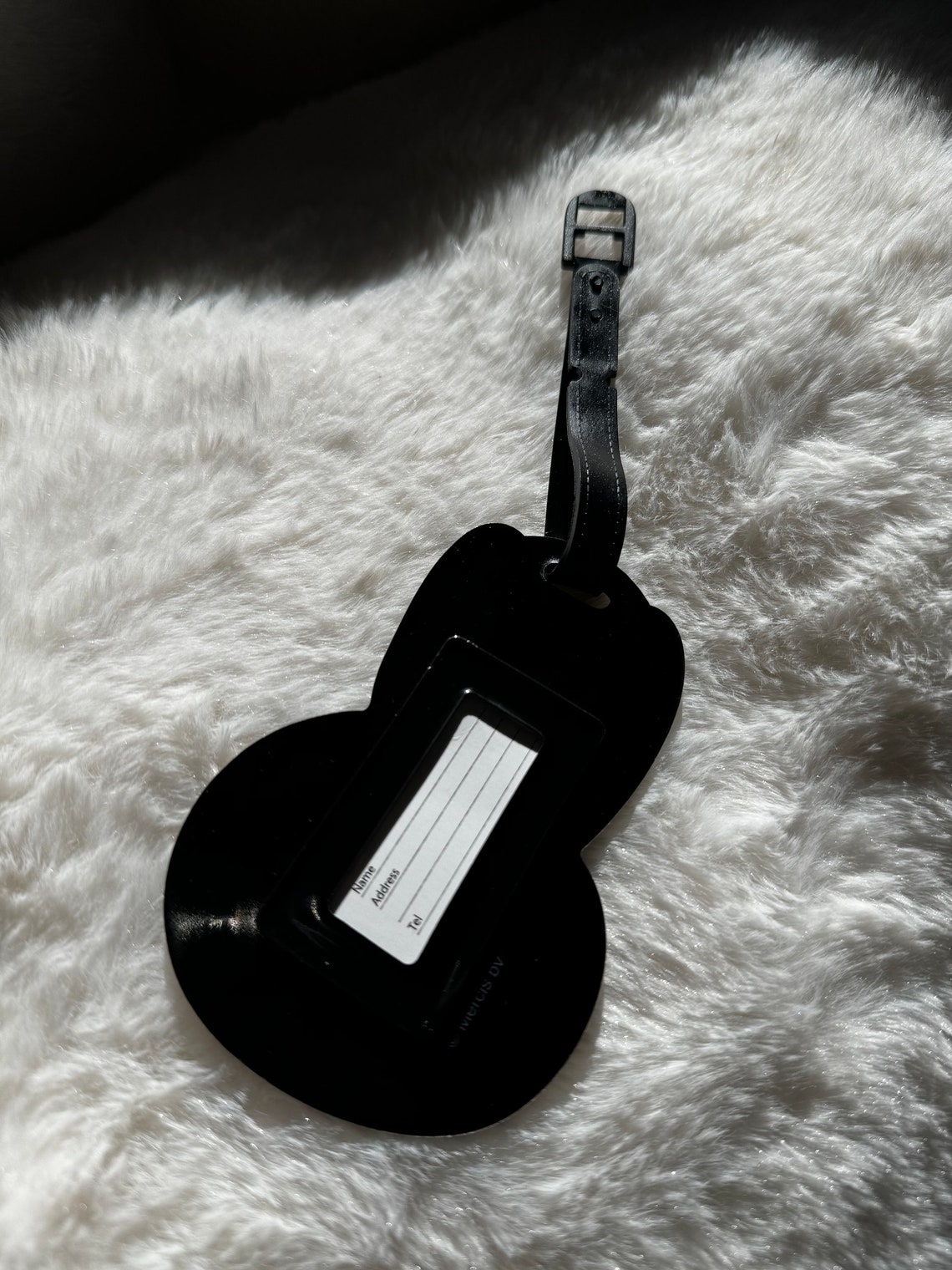 Miffy Luggage Tag White or Black - Etsy