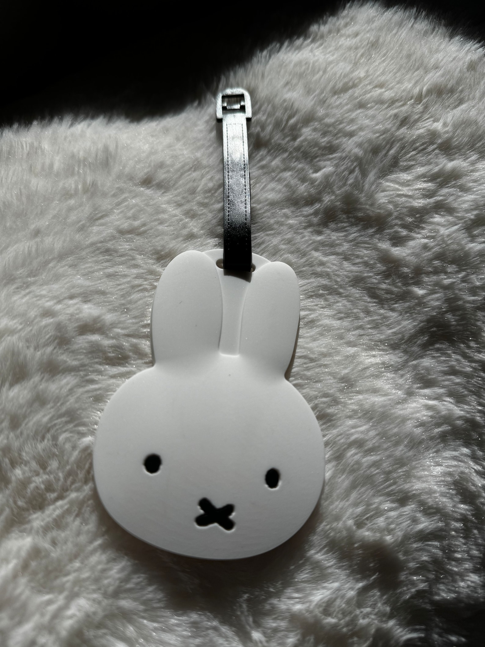 Miffy Luggage Tag White or Black - Etsy