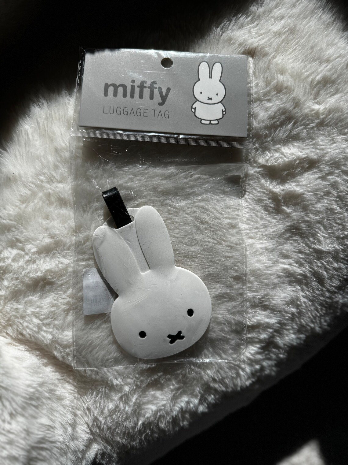 Miffy Luggage Tag White or Black - Etsy