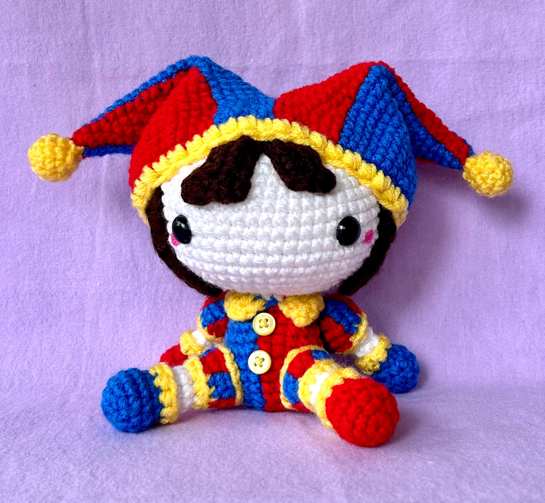 TADC Pomni Crochet Pattern - Etsy