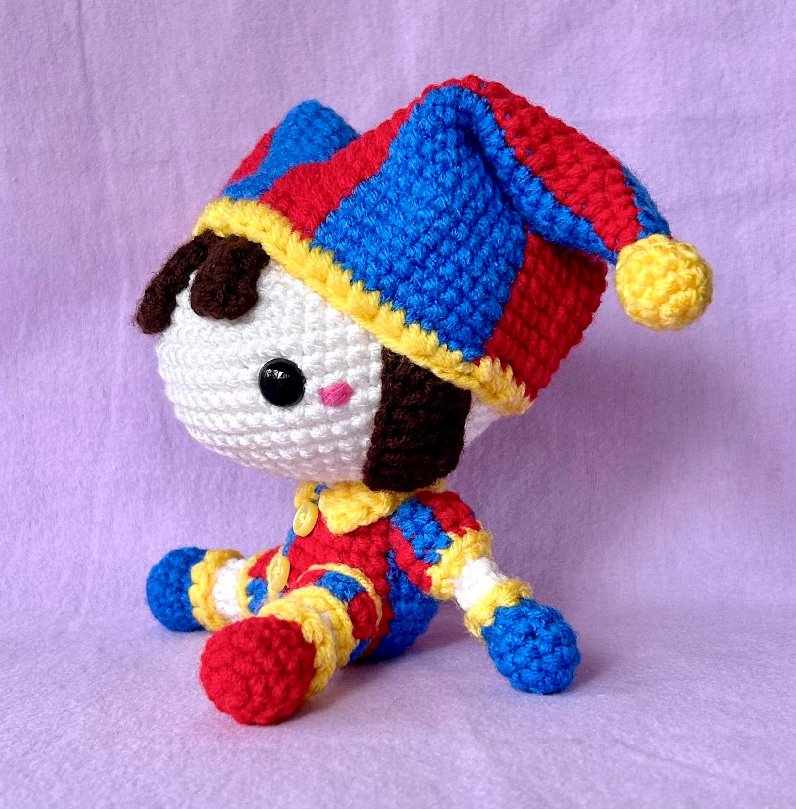 TADC Pomni Crochet Pattern - Etsy