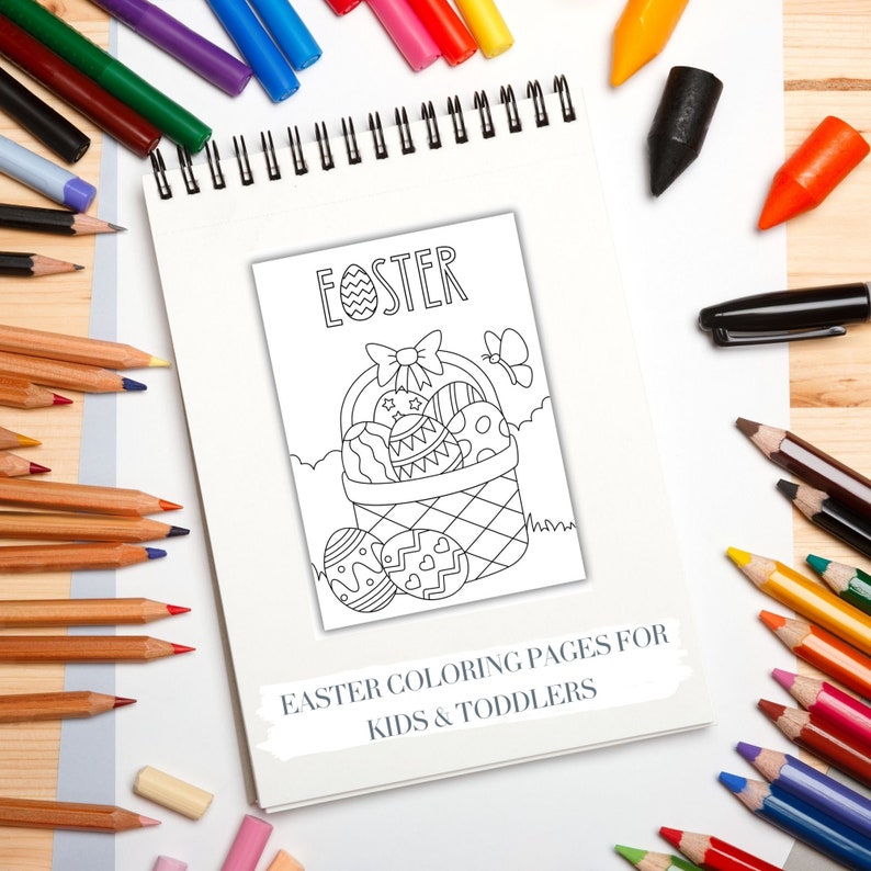 Easter Coloring Pages | Fun Activity for Kids & Toddlers | Print, Color ...