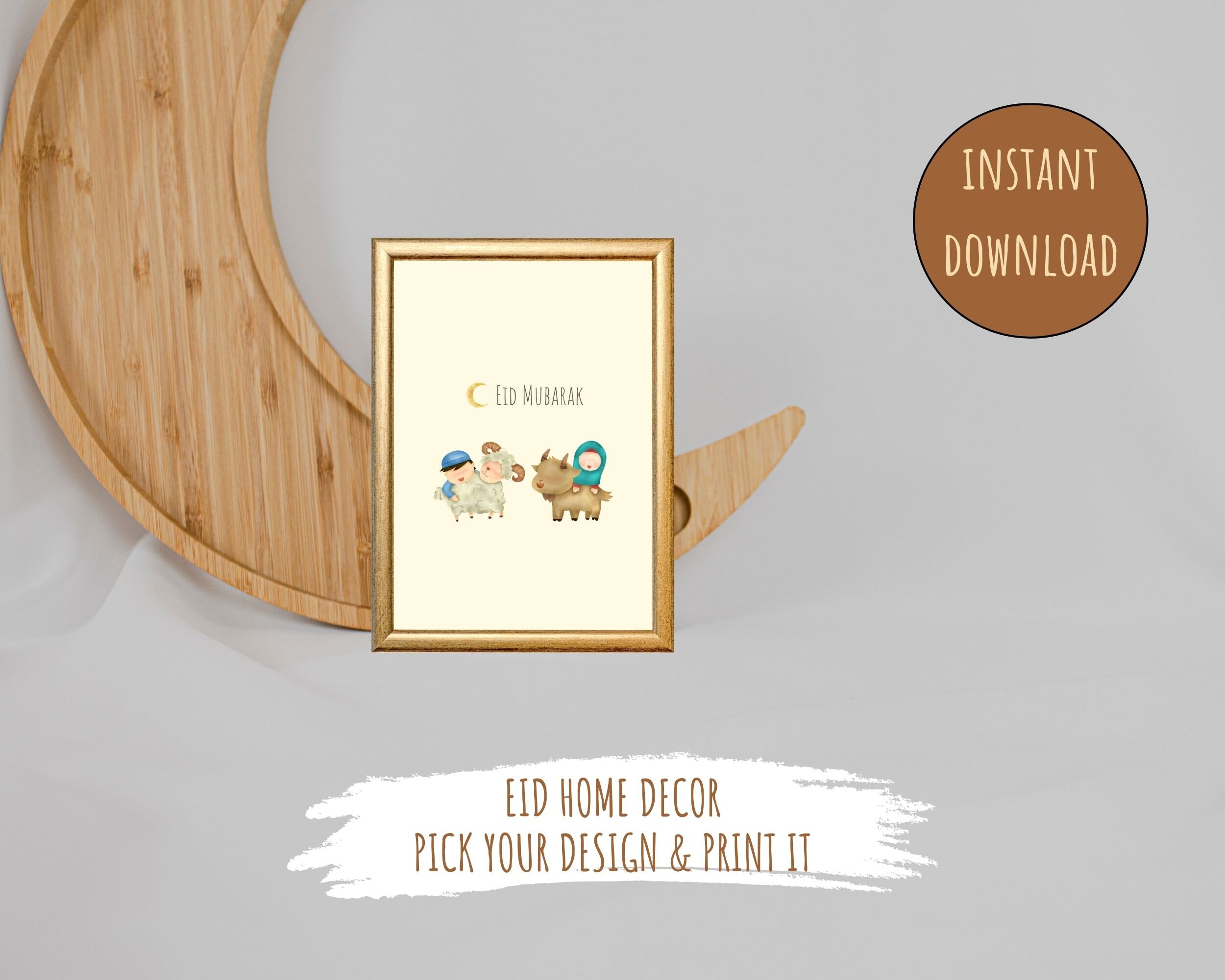 6 EID Mubarak Cards | EID Al- ADHA Cards| Islamic Greeting Cards ...