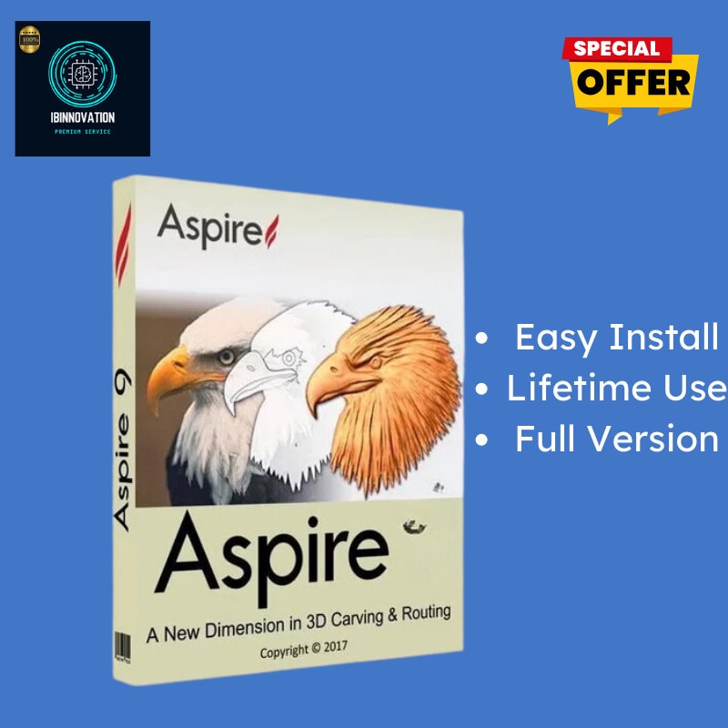 Vectric Aspire Pro 10.5 Full Version CNC Carving & Routing, Lifetime ...