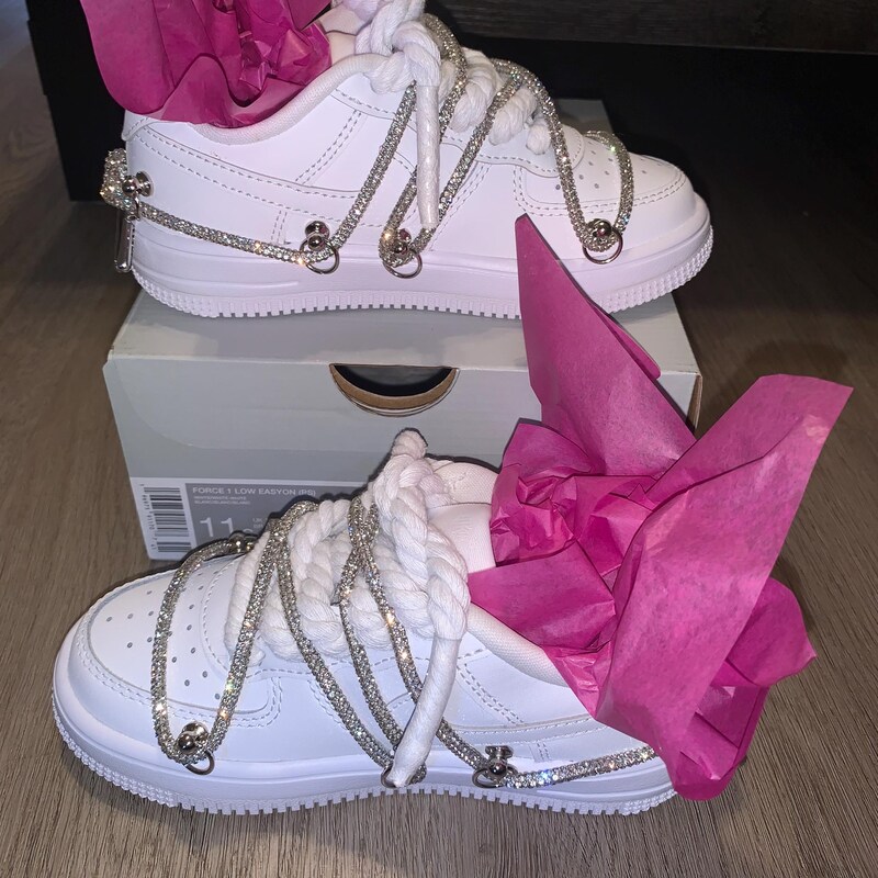 Bling Air Force Ones - Etsy