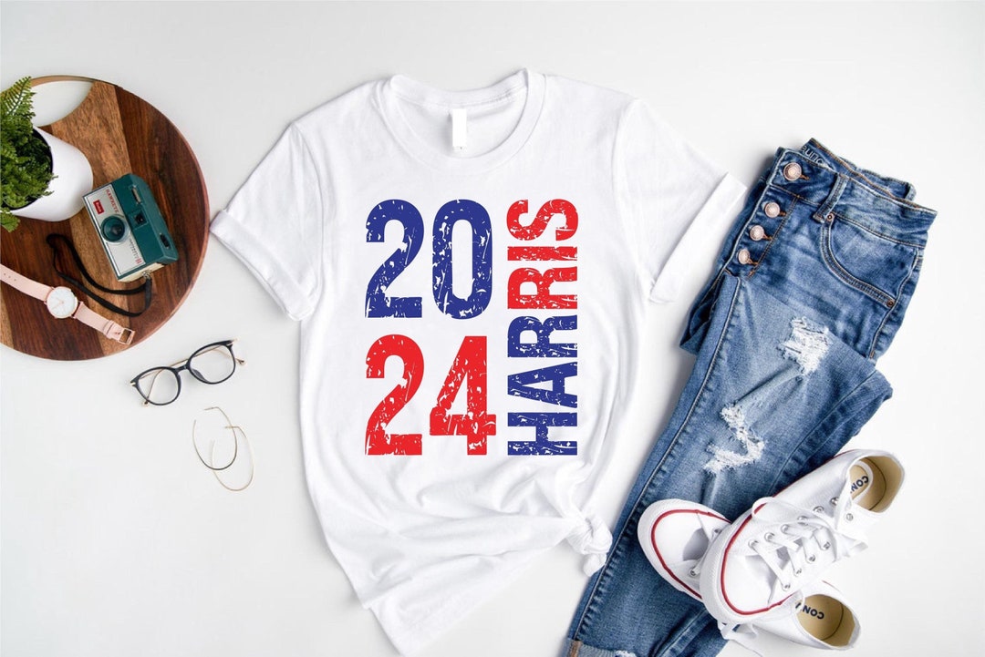 Kamala Harris Shirt, Karris 2024 T-shirt, Harris for President V-neck ...
