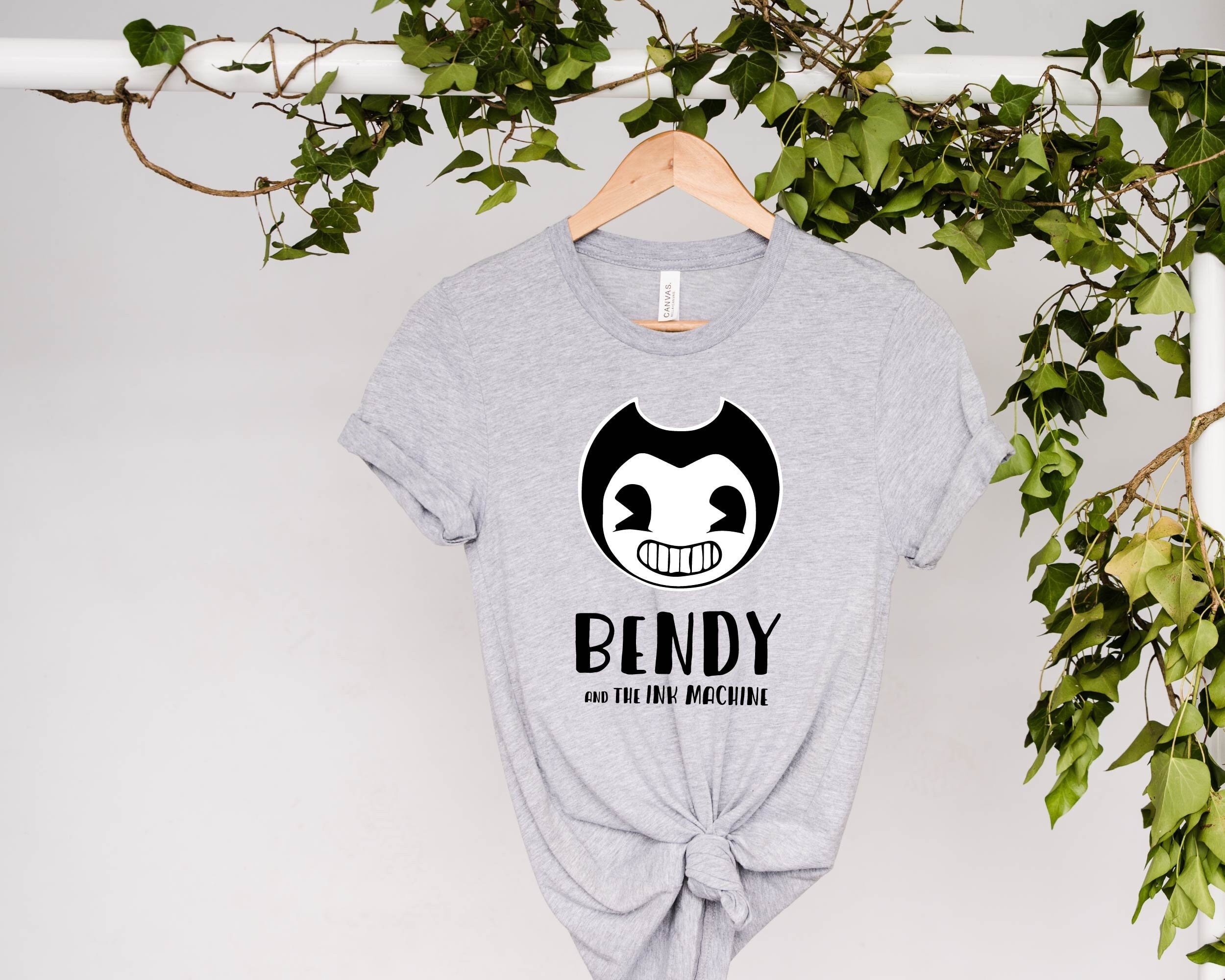 Bendy and the Machine, Animation Shirt, Horror Tee, Gaming Shirt ...