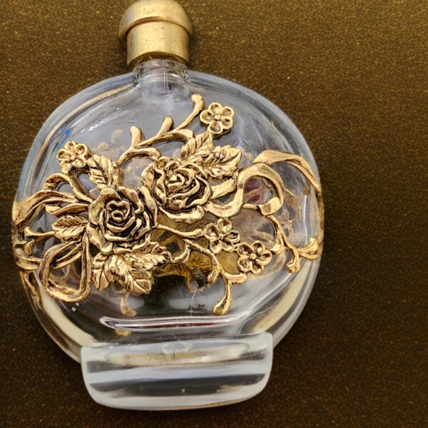 Rose Perfume Bottle - Etsy
