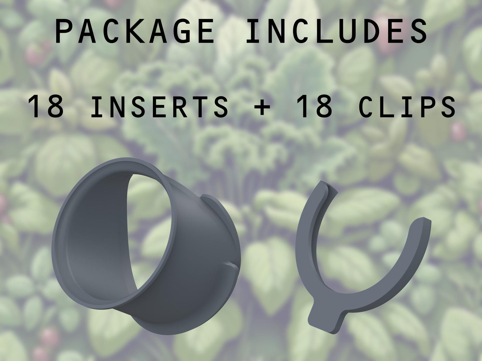 Hydroponic Tower Net Pot Inserts | 2" Snap Fit, No Glue (18-pack) - Etsy