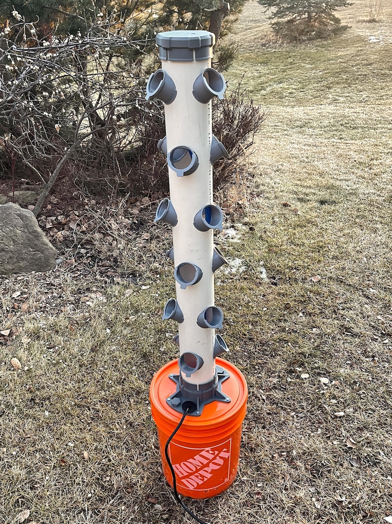 Hydrosnap Base – Secure Reservoir Mount for DIY Hydroponic Towers ...