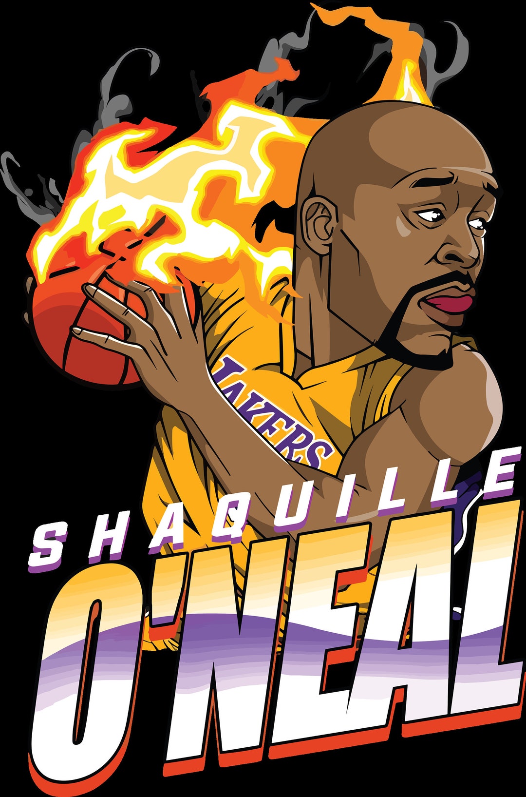 Shaquille SHAQ O'neal Digital Download - Etsy