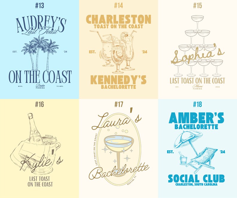 Custom Logo Design Bachelorette Logo Editable Bachelorette PNG Custom ...