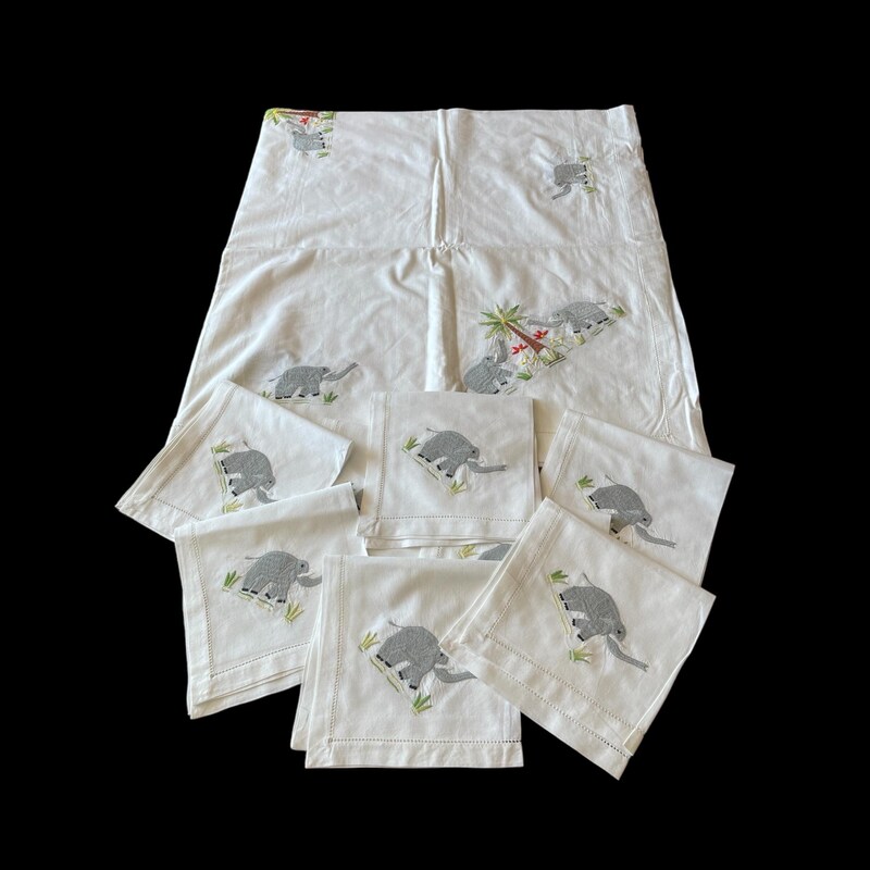 Elephant Napkins - Etsy