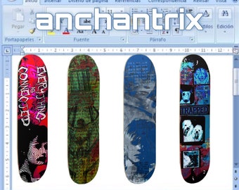 Custom Skateboard Deck Design (digital) - Etsy