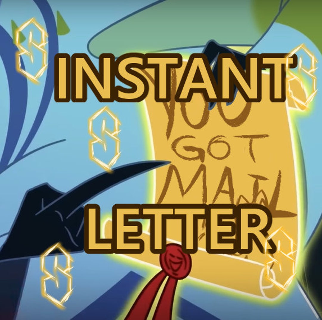 Instant Letter From Adam hazbin Hotel - Etsy