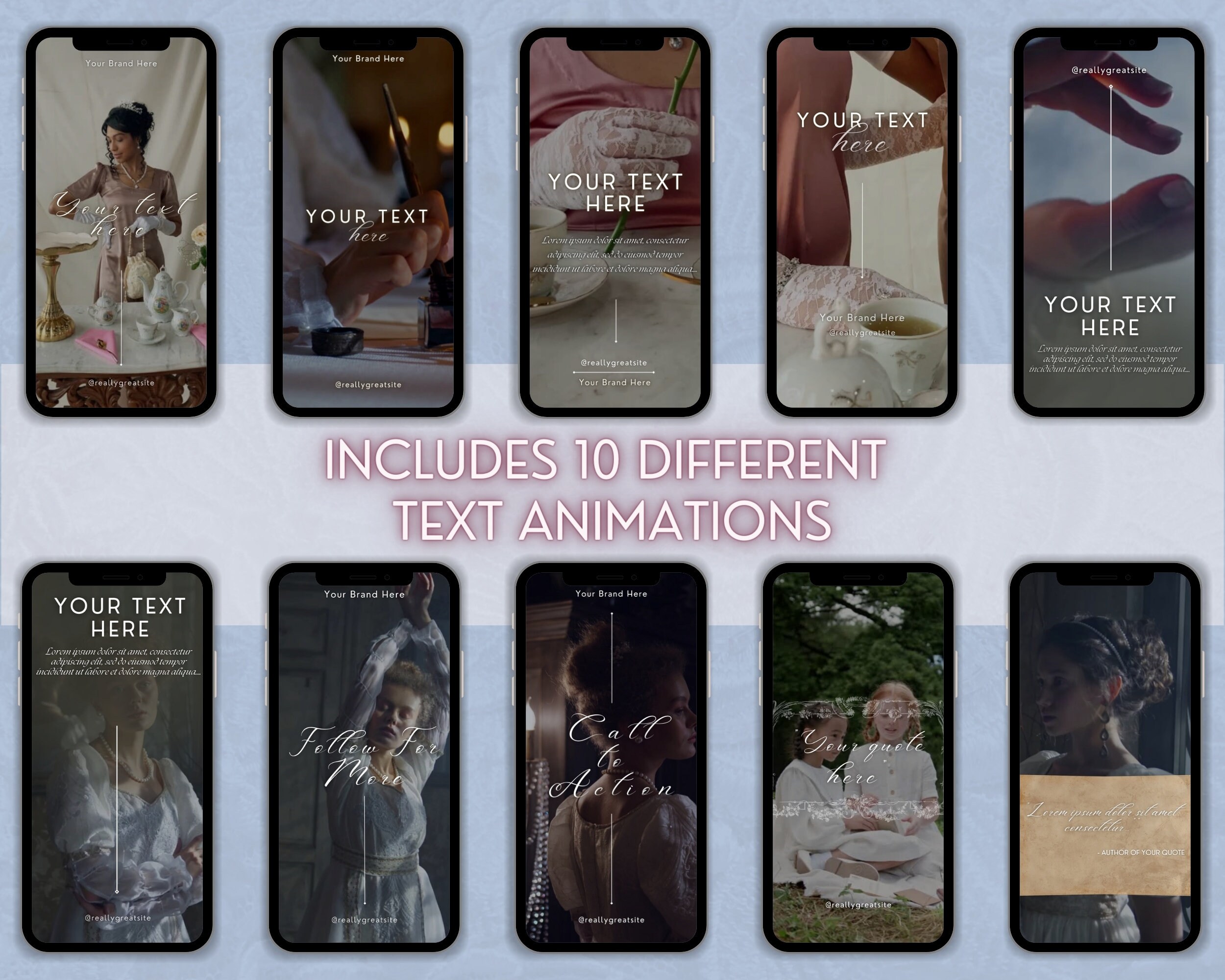 Faceless Reels Template | Viral Social Media Content | Regency ...