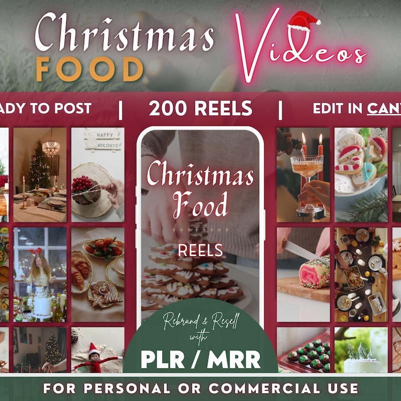 Faceless Christmas Templates - Etsy