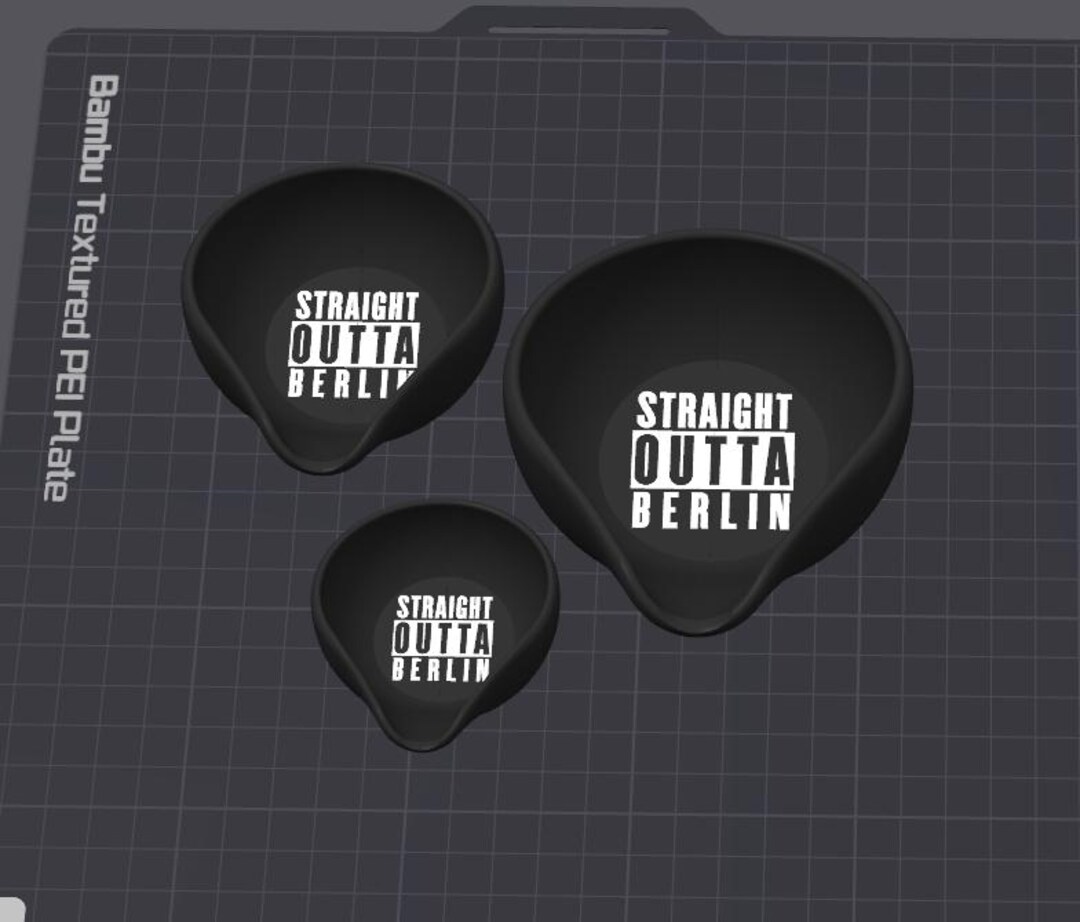 Set of 3 “straight Outta Berlin” Dosing Cups – Coffee Bean Dosing Cups ...