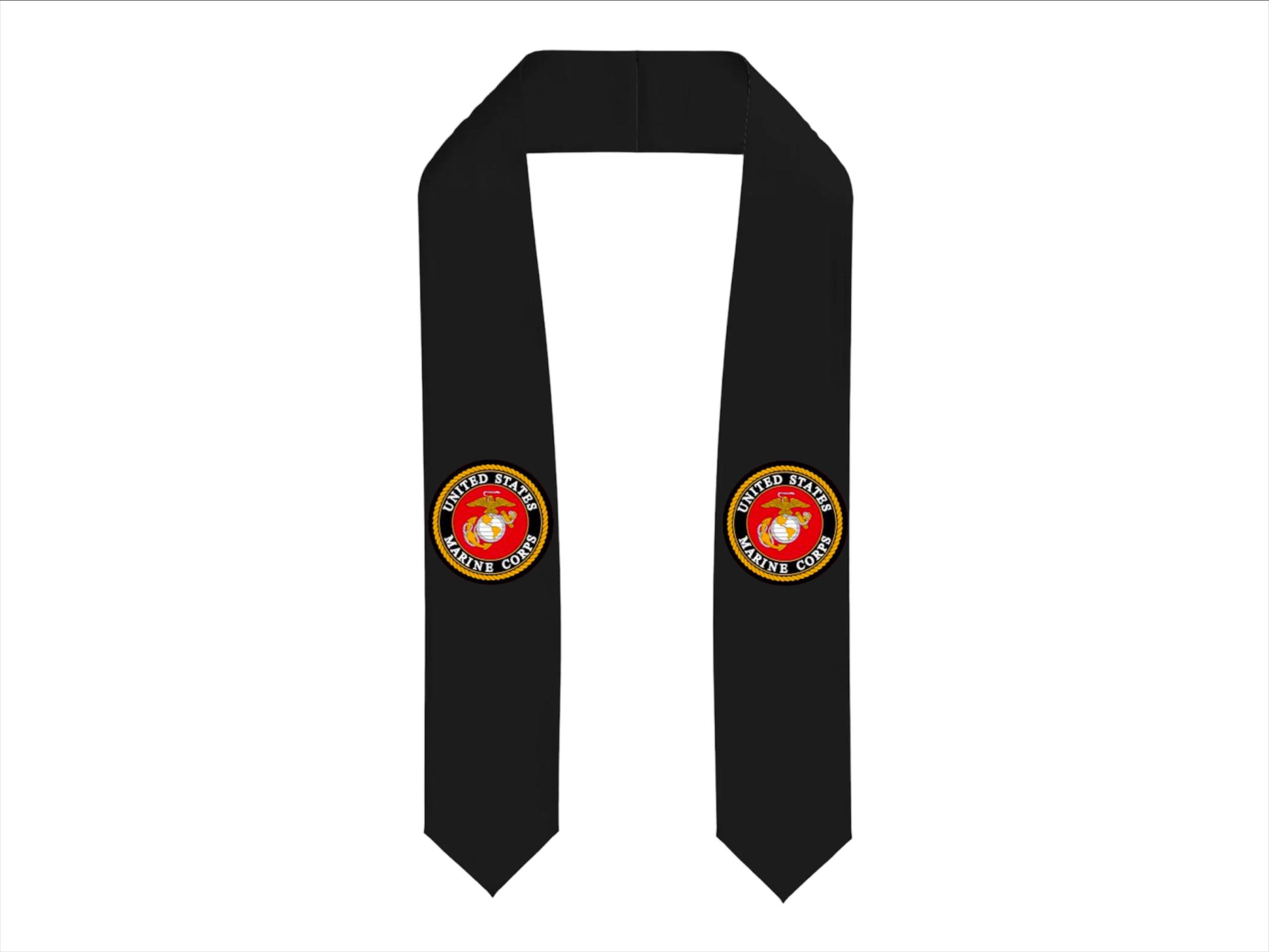 Marine Corps Stole | Embroidery | Military Sash | Marine Corps ...