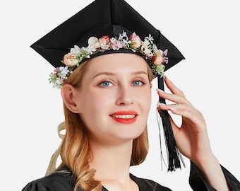 Mexico Gradcap, Red Graduation Cap, White Flower Grad Cap, Para Mis ...